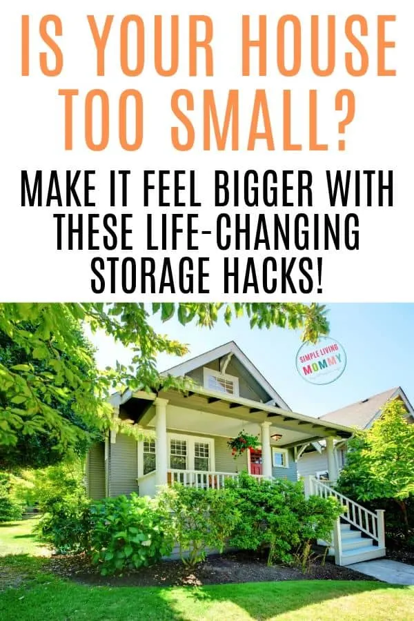 17 Small House Storage Hacks You Need! - Simple Living Mommy