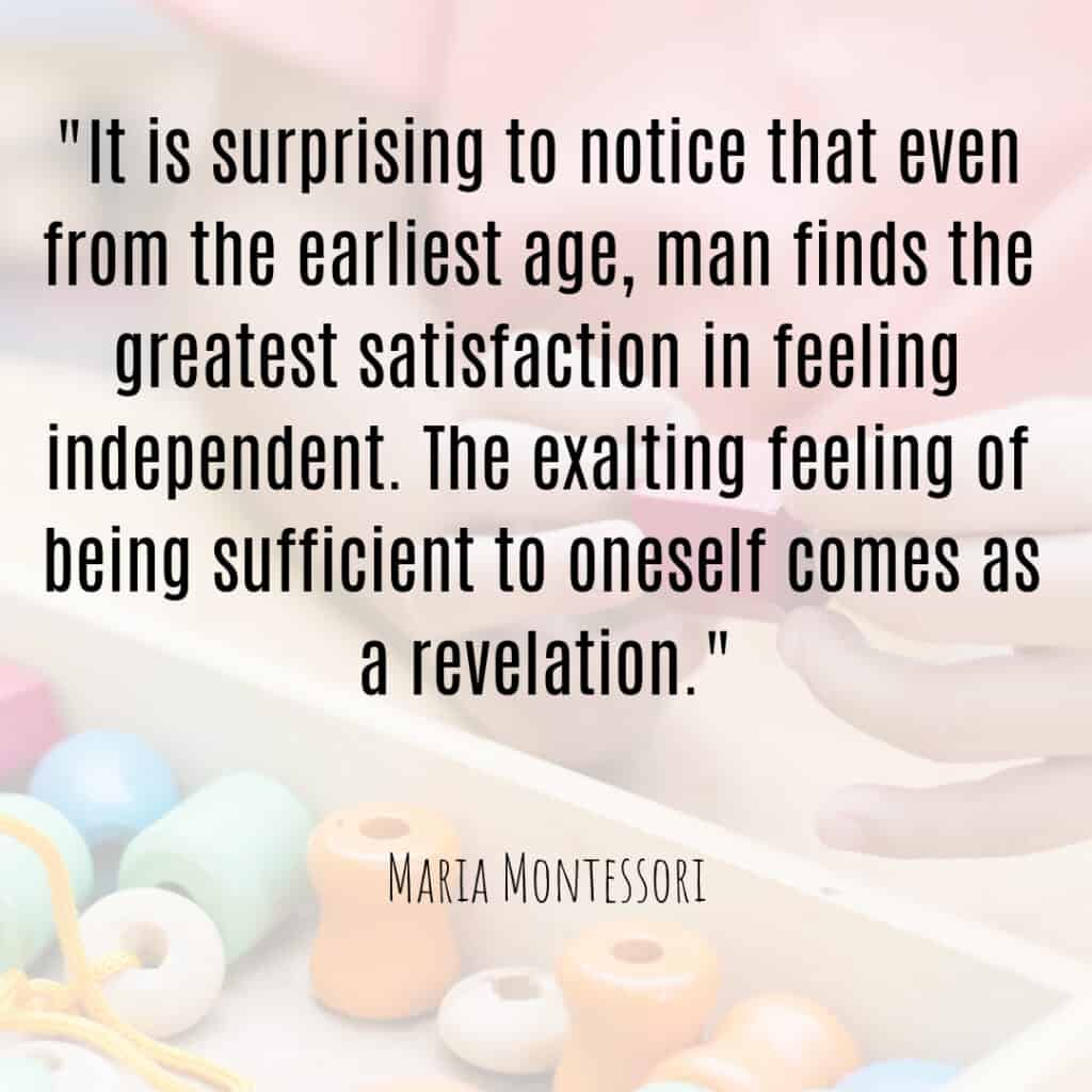 30 Maria Montessori Quotes that will Inspire Any Mama! - Simple Living ...