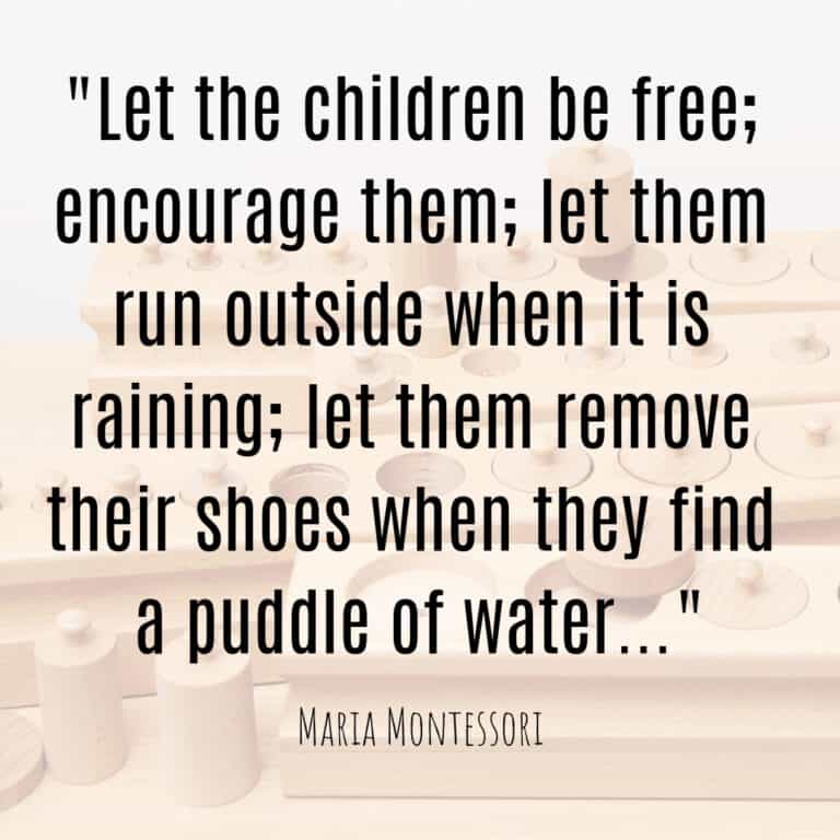 30 Maria Montessori Quotes that will Inspire Any Mama! - Simple Living ...