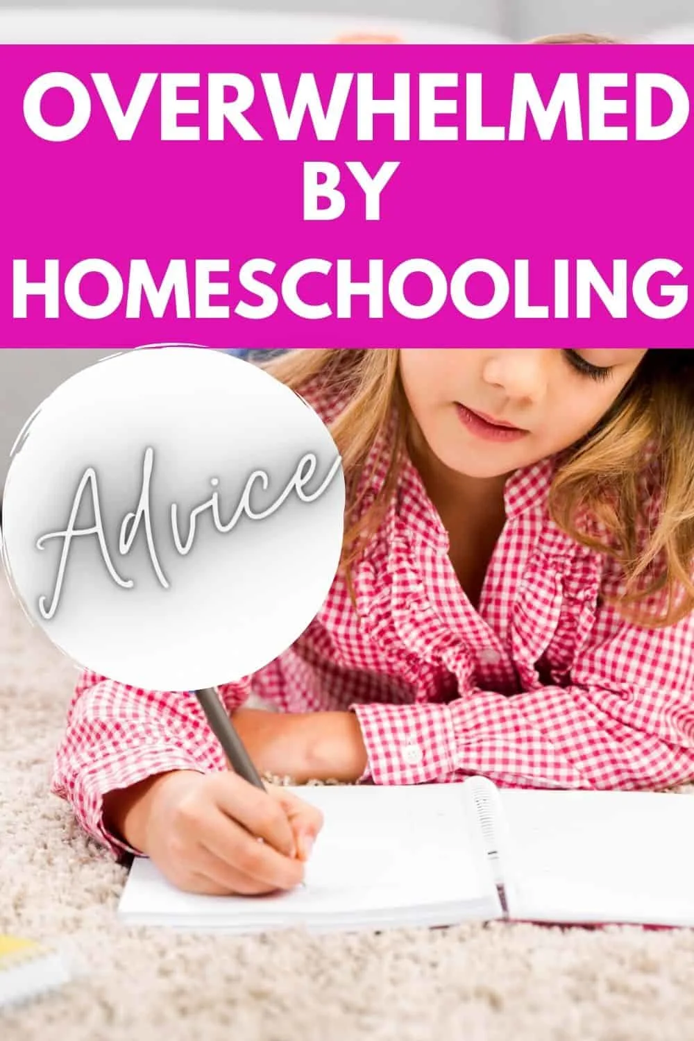 To the Mom Who Feels Overwhelmed by Homeschooling - Simple Living Mommy