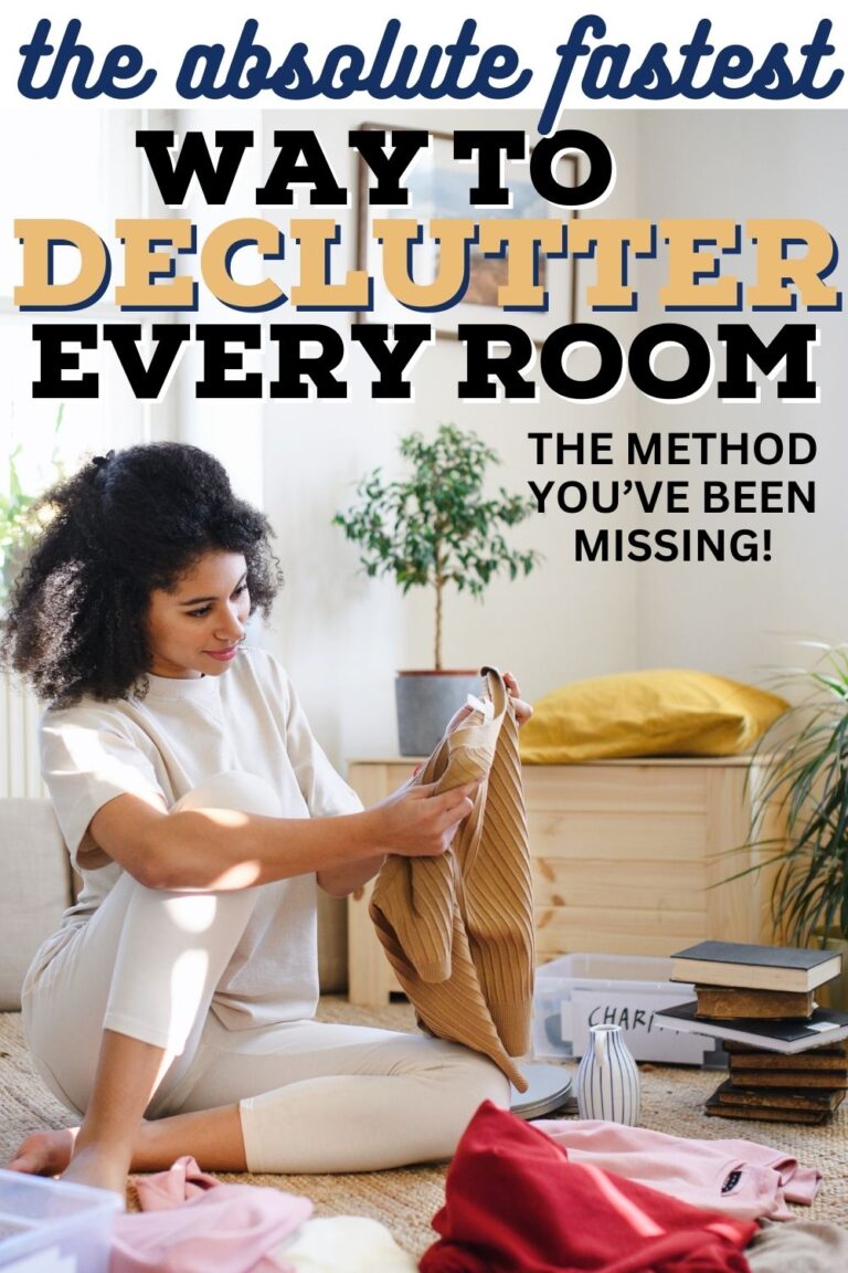 Declutter a Room in 30 Minutes - Step-by-Step Plan! - Simple Living Mommy