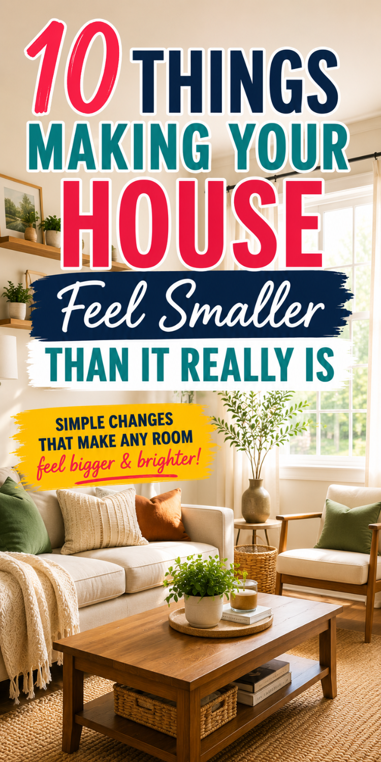 10 Things Making Your House Feel Smaller Than It Really Is - Simple ...